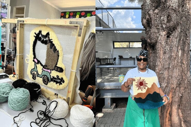 Coco Craft Studio: Fun Rug Tufting Classes in Johannesburg - What's on ...